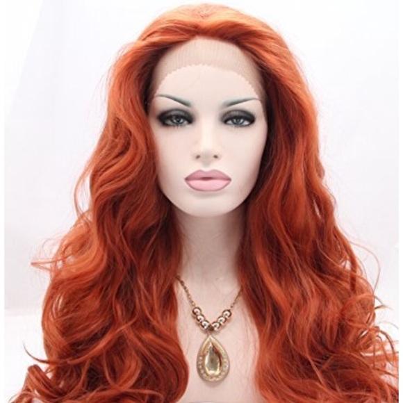 Accessories | Hailey 24 Copper Red Lacefront Wig Nwt | Poshmark